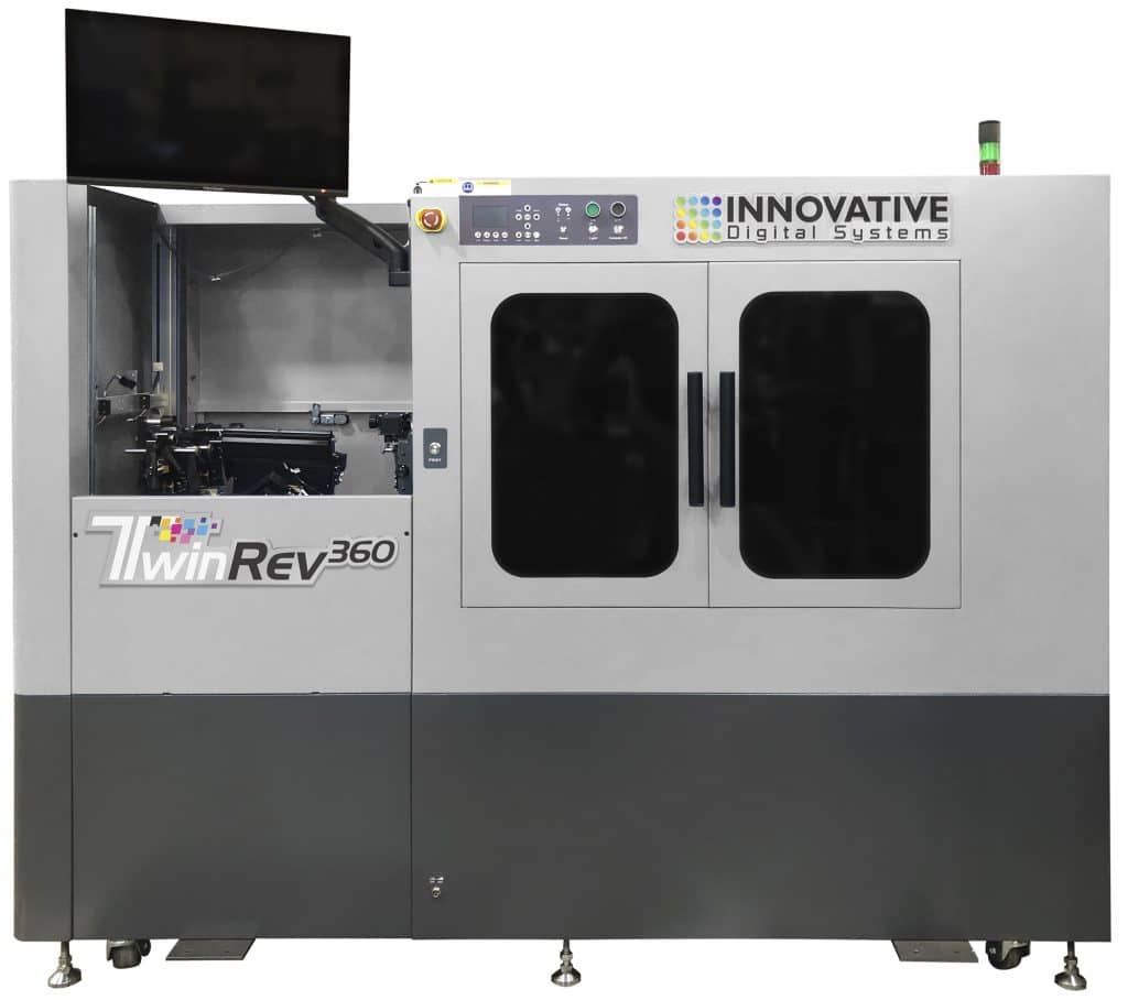 Cylindrical Printer | TwinRev 360 | Digital Inkjet | UV Printing