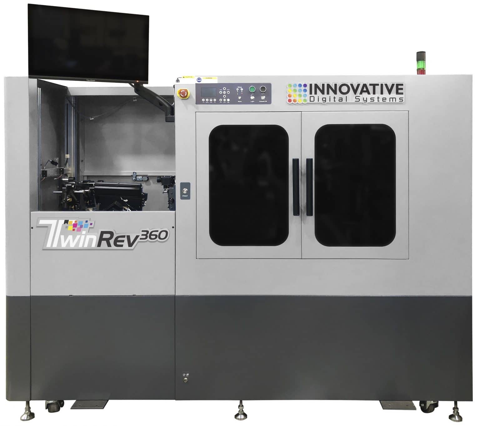 Cylindrical Printer | TwinRev 360 | Digital Inkjet | UV Printing