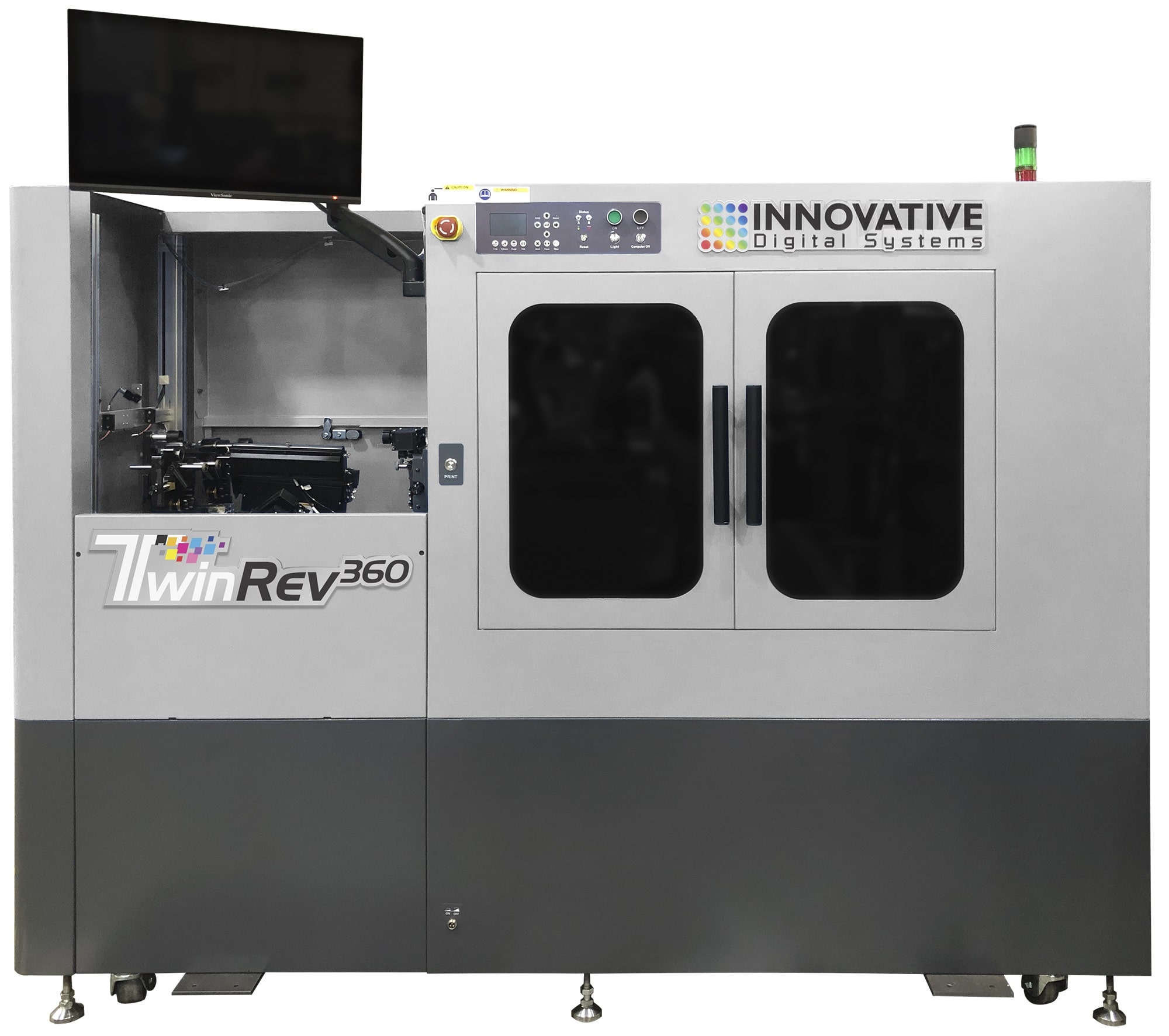 Cylindrical Printer | TwinRev 360 | Digital Inkjet | UV Printing